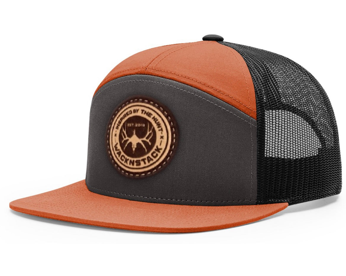 Circle Leather Patch Hat – WACKNSTACK